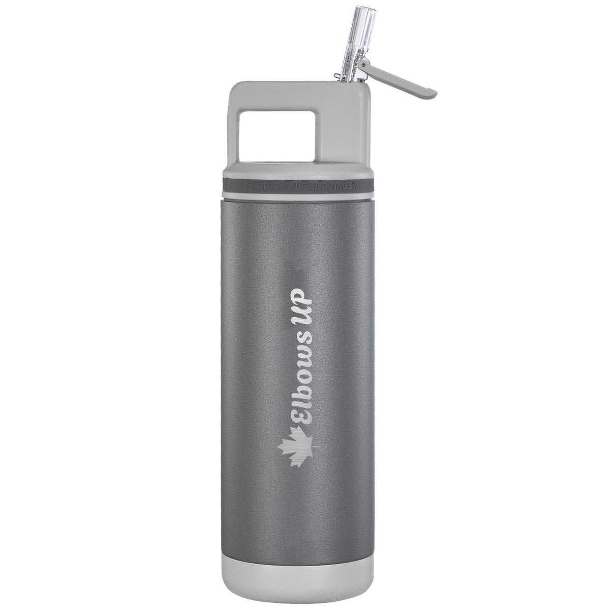 ALPINE Flip 'N Sip 20oz Water Bottle with Straw | Elbows Up, Leaf ...